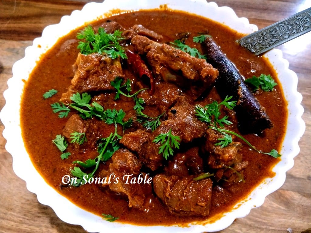Laal Maans (red mutton curry) - Sonal Singh